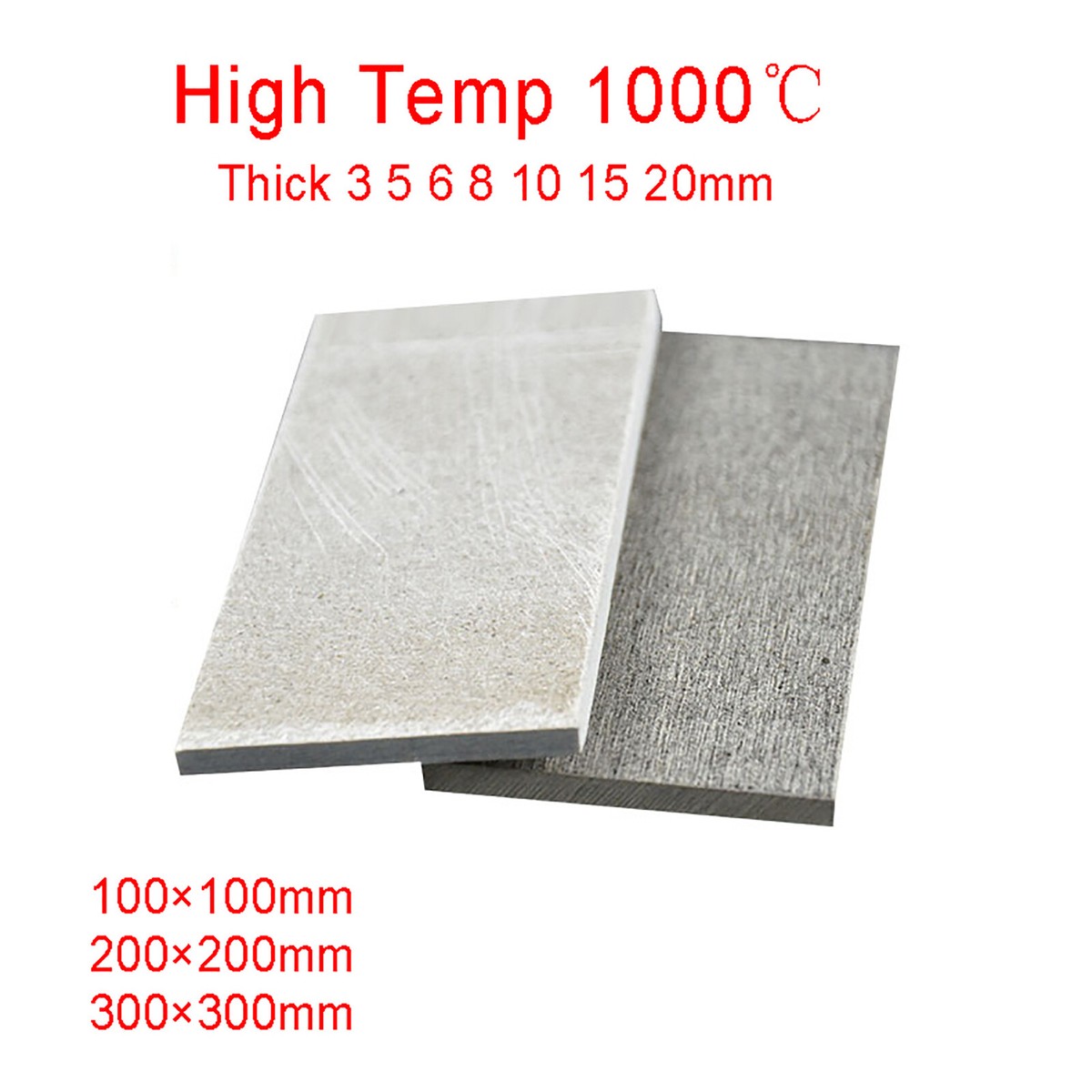 Cement Board Heat Shield