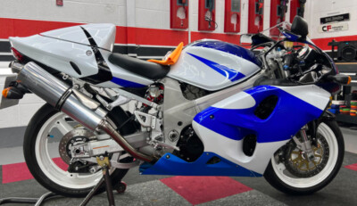 Blue White Injection Fairing Kit for 1998-2003 Suzuki TL1000R Plastic ...