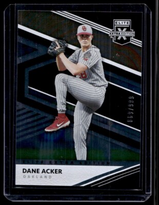 2020 Panini Elite Extra Edition Dane Acker G15 /999 #134 | eBay