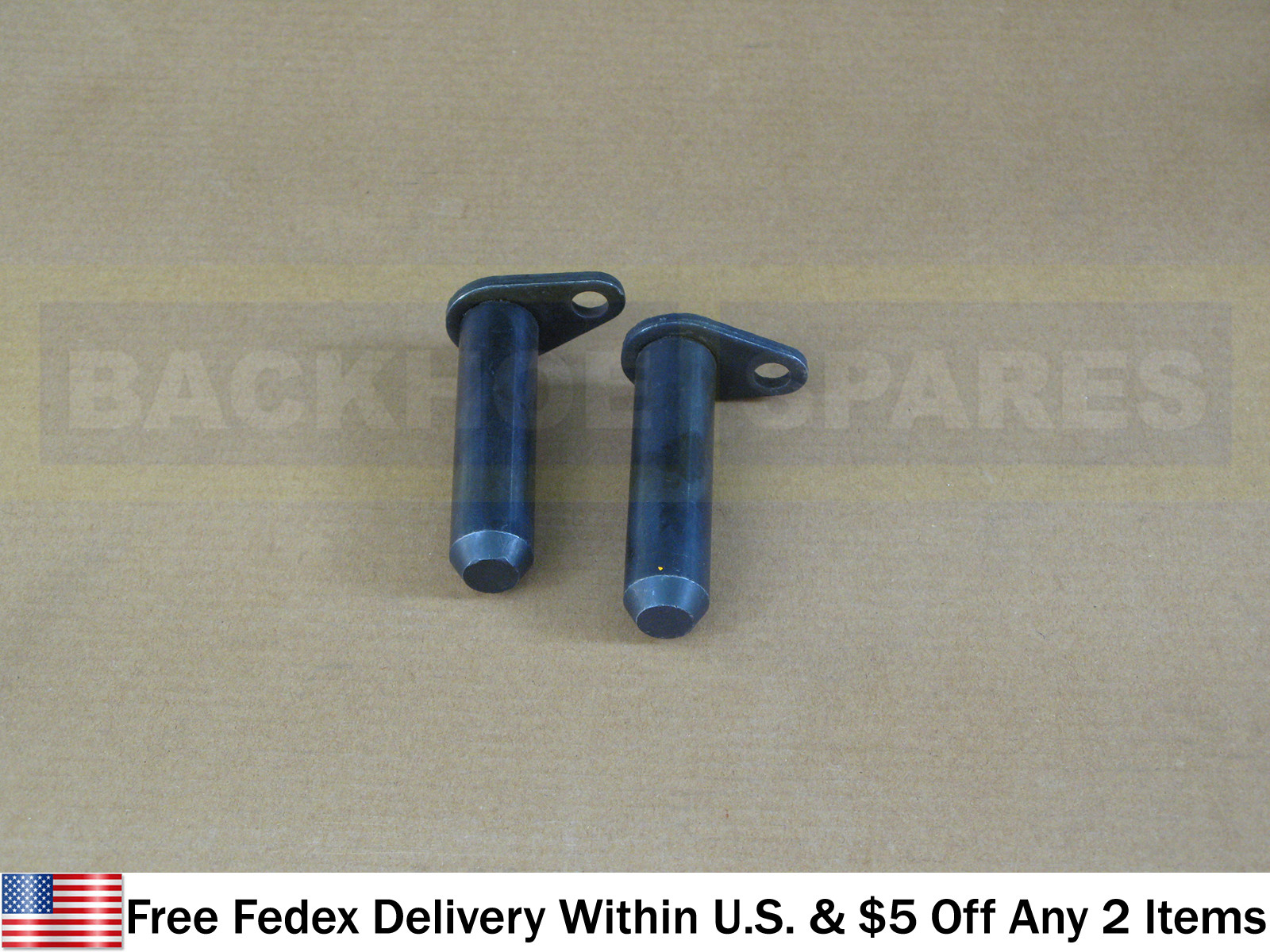 JCB MINI DIGGER PARTS - AXLE PIVOT PIN 4WD, SET OF 2 PCS. (PART NO. 911 ...