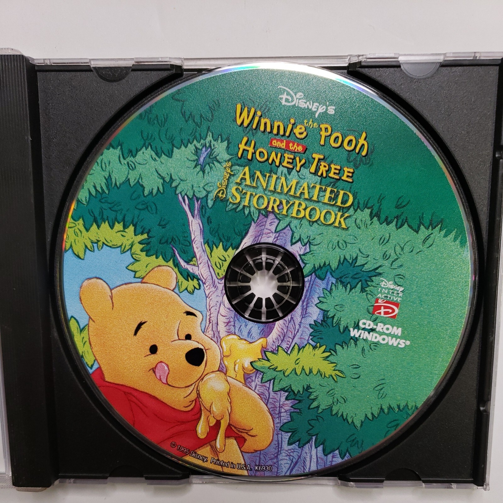 Disney's PC CD Winnie the Pooh and the Honey Tree Animated Storybook CD ...