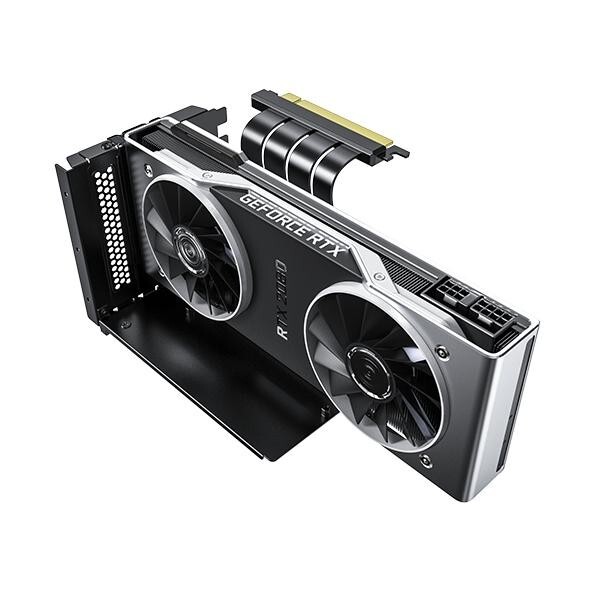 Montech VGM Vertical Graphics Card GPU Mounting Kit with PCIE 4.0 Riser ...