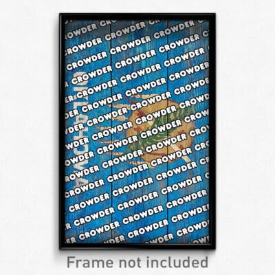 Crowder Oklahoma Poster (OK City Souvenir 11x17 Town Print) | eBay