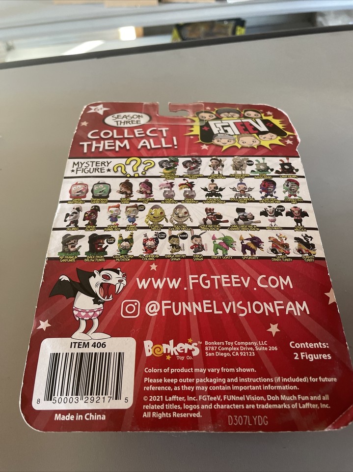 FGTeeV Season 3 Mini Figure Mystery 2 Pack FGTV Toys - Kanga Shawn | eBay