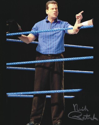 Nick Patrick Signed Autographed 8x10 Photo - WWE WCW Wrestling Referee ...