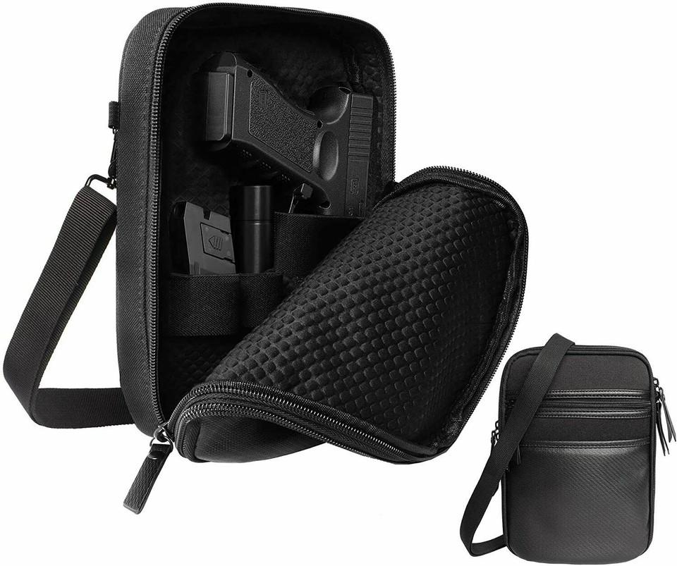 Concealed Carry Gun Pouch, Handgun Shoulder Bag, Pistol Holster Pack ...