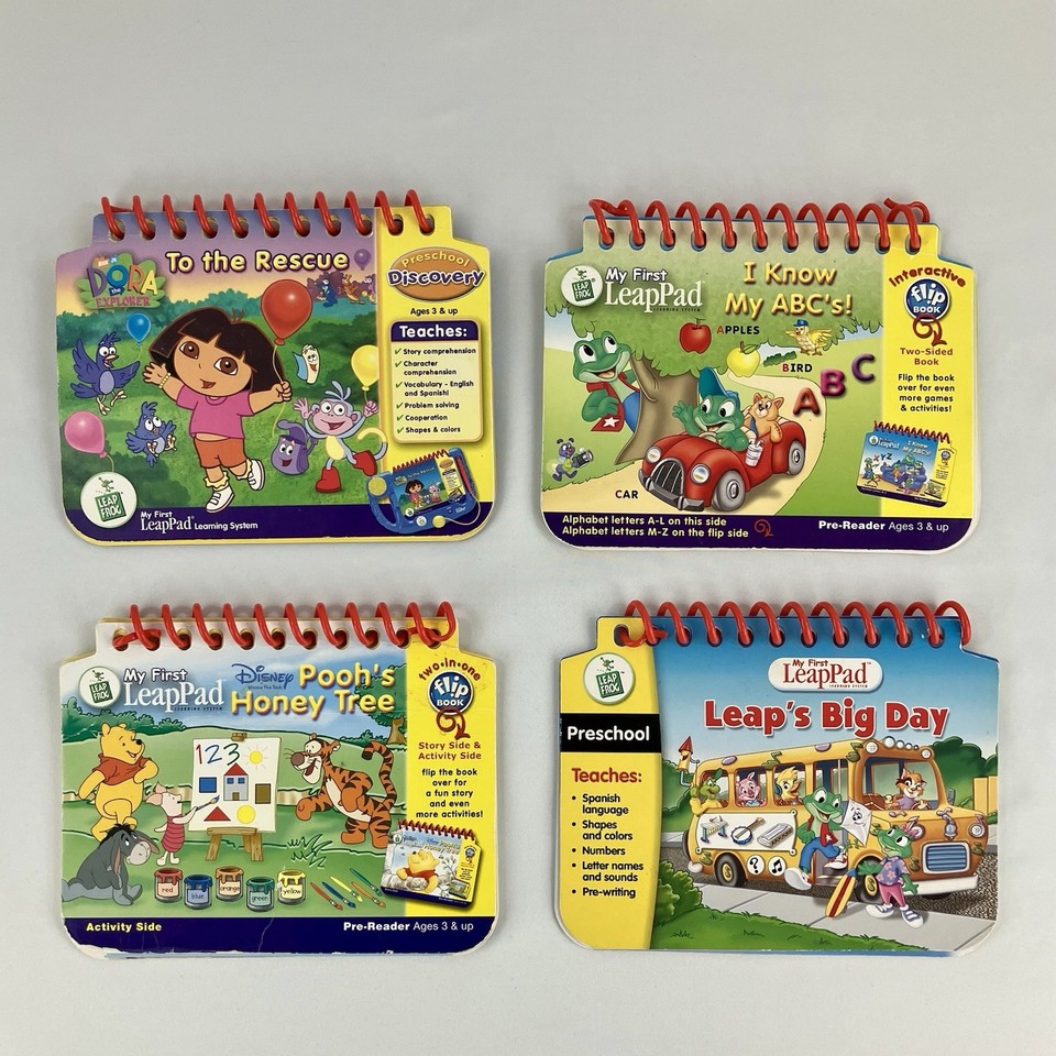 My First Leap Pad Leapfrog System 30600 With Backpack Carrier 3 ...