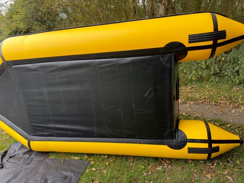 Boatworld 330 SL Yellow Inflateable Dinghy complete with Oars/Seats ...