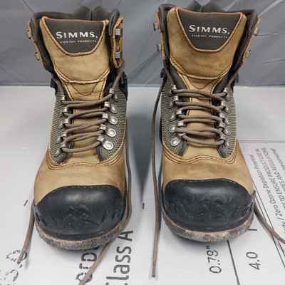 Simms guide boots felt sole with waders | eBay