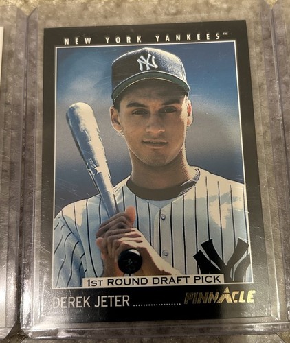 Derek Jeter Rookie card Lot Of 12 Pinnacle /Topps Gold -SP/Foil/HOF | eBay