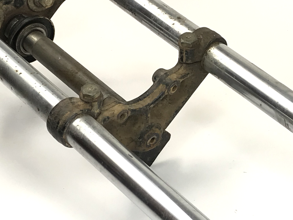 79 Honda XR80 XR 80 75 OEM Front Forks Shock Tube Leg Triple Tree ...