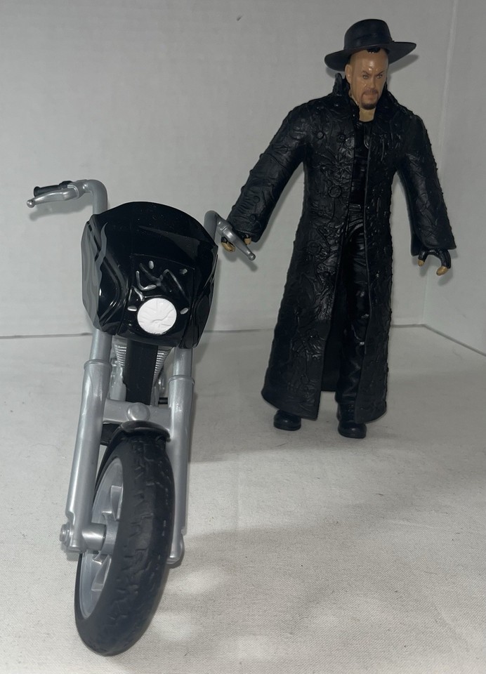 WWE Undertaker Elite Series with Undertaker Wrecking Slamcycle ...