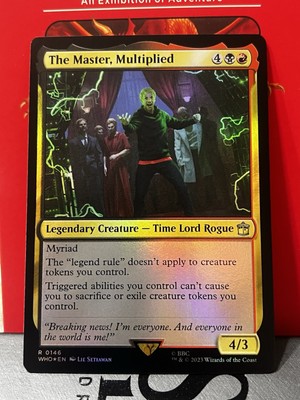 MTG | The Master, Multiplied [Doctor Who] FOIL | eBay Australia