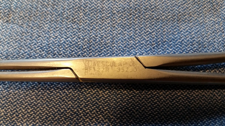 Aesculap Surgical Foerster Sponge Forceps BF122R | eBay