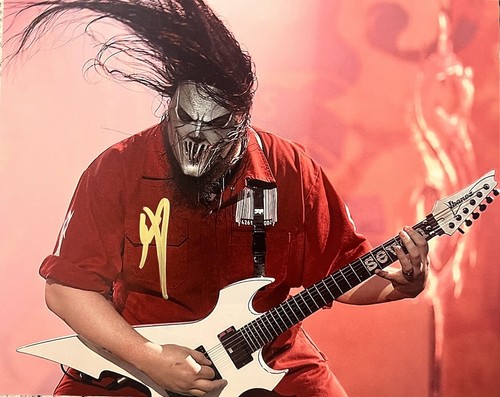 MICK THOMSON SIGNED 8x10 PHOTO SLIPKNOT GUITARIST AUTHENTIC AUTOGRAPH ...