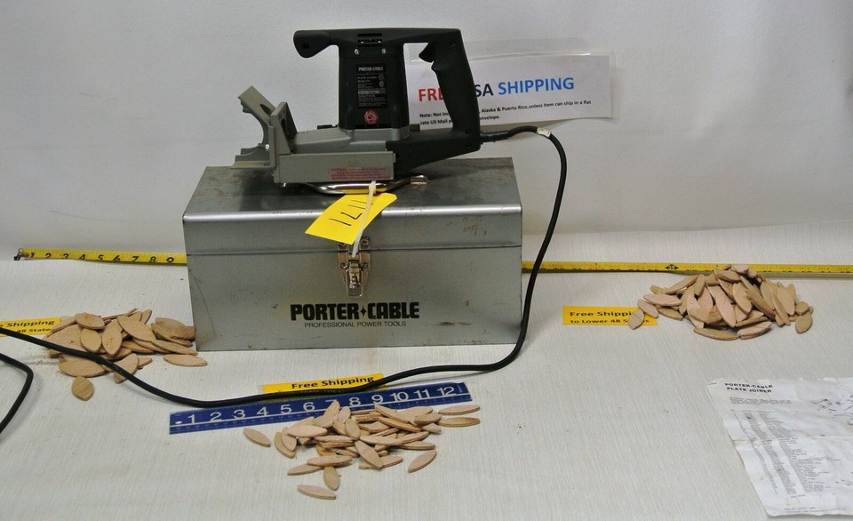 Porter Cable Plate Joiner # 555 with Case Power Tool Woodworking | eBay