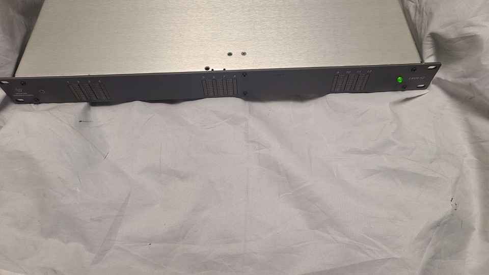 WOHLER LM26-12 RACKMOUNT ANALOG 12 CHANNEL LEVEL METER | eBay