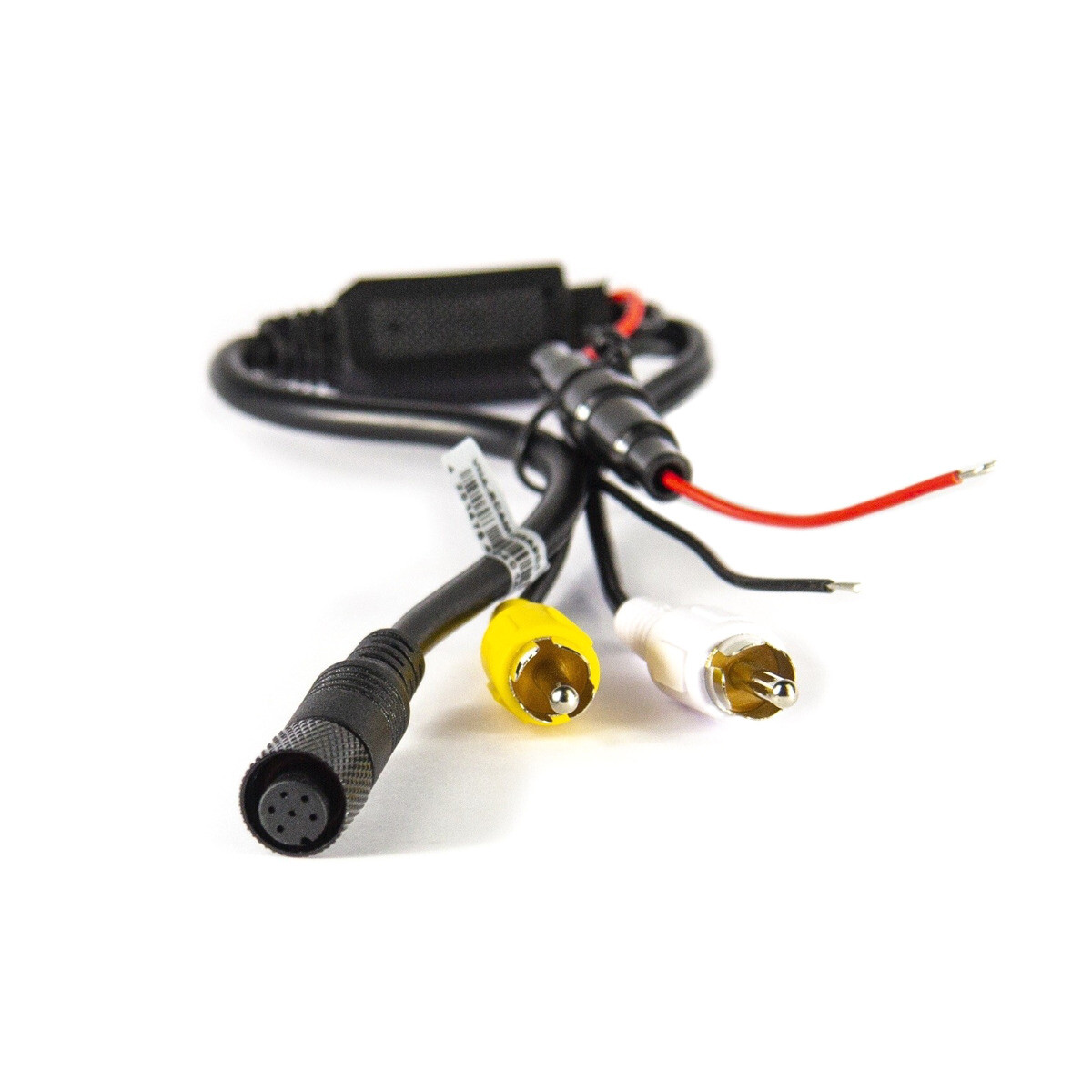 Adapter cable monitor reversing camera CAMOS 6PIN to 2x cinch + open ...