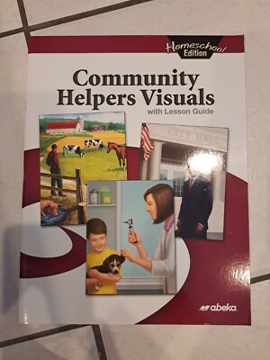 Abeka K5 Homeschool Edition Community Helpers Visuals | eBay