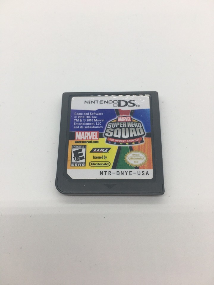 Marvel Super Hero Squad Game Infinity Gauntlet Nintendo DS *Game Only ...