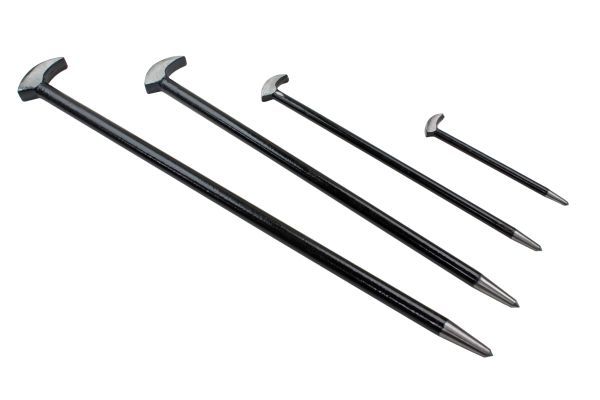 US PRO Tools 4pc Heel Bar Set Podgers Pry Bars Toe 150, 300, 400, 500mm ...
