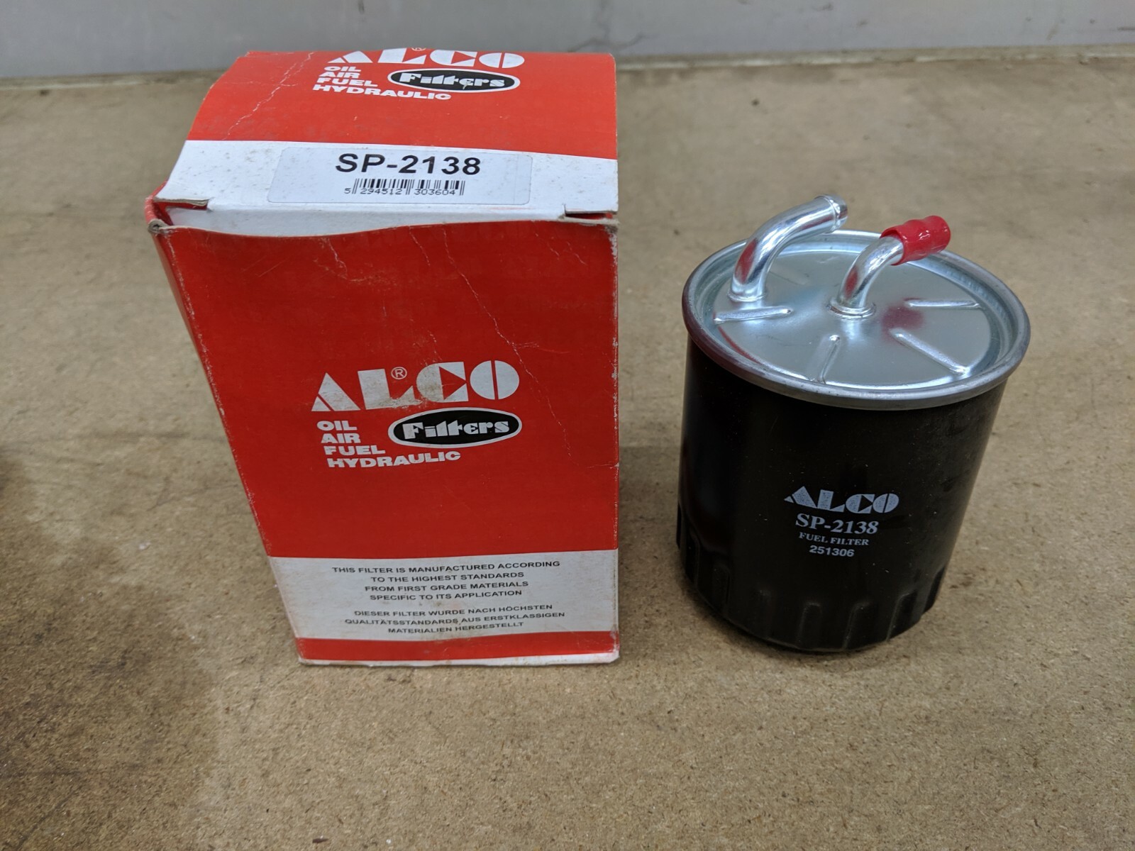ALCO FUEL FILTER SP1238 FITS CHYSTLER DODGE EVO SETRA MERCEDES VITO ...