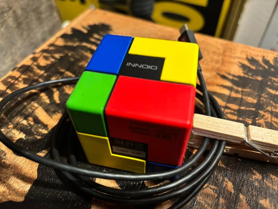 INNOIO Smart Beam Art DLP Mini Projector Rare Rubiks Cube Design WORKS | eBay