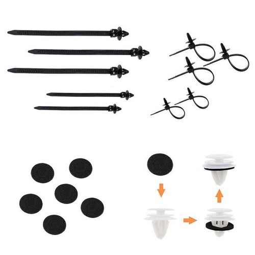 US 706PCS Car Body Push Pin Fender Clips Bumper Fasteners Rivet ...