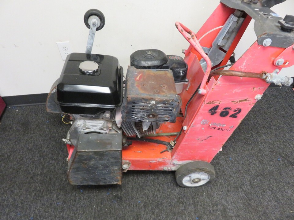 Husqvarna FS400 LV Concrete Asphalt Walk Behind Road Floor Water Cooled ...