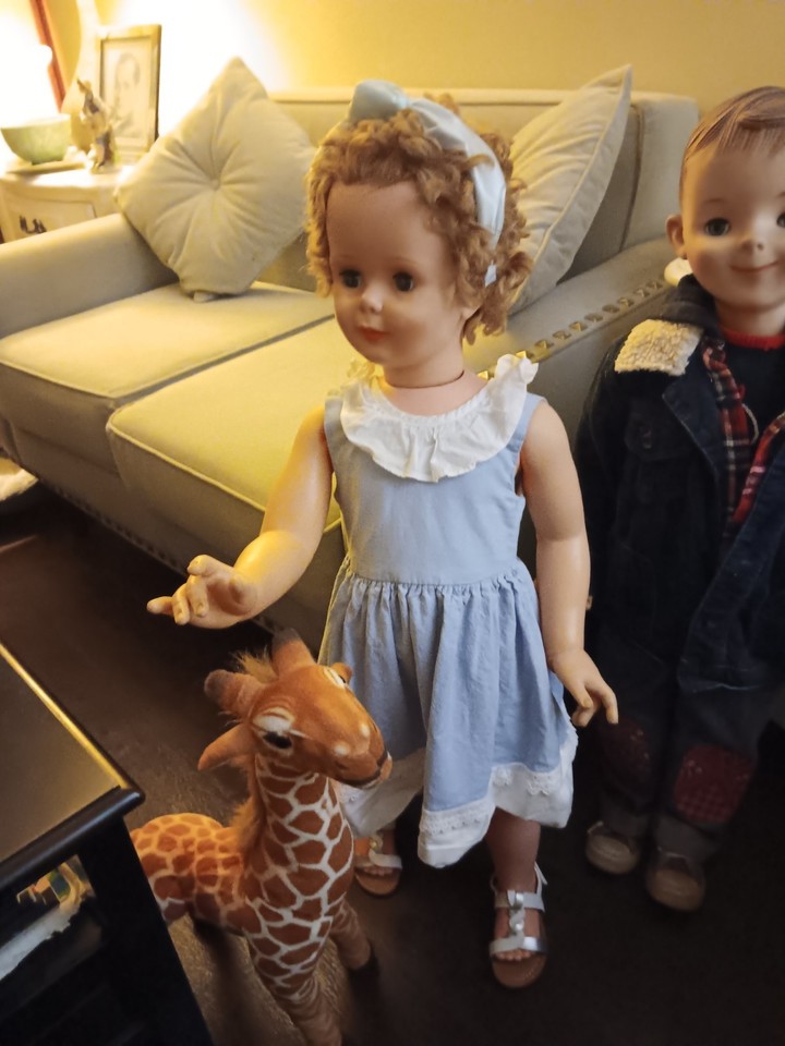 Large Lifesize 36" Vintage 1950's/1960's Patty Play Pal Type Hard ...