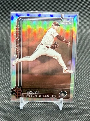 2025 Topps Chrome SEPIA REFRACTOR Tyler Fitzgerald #30 - San Francisco ...