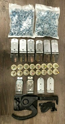 46 Piece TODCO Style Trailer Roll Up Door Hardware Kit- 2"Rollers- Lock ...
