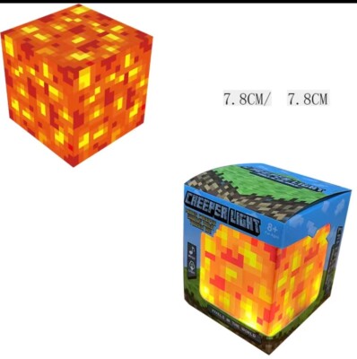 Minecraft Ore Block Night Light Interactive Lamp | eBay