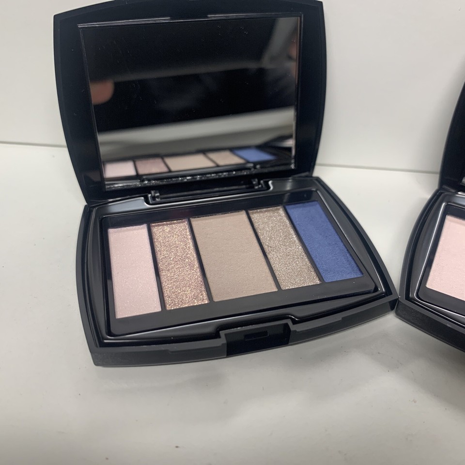 2 x Lancome Color Design Eye Shadow Palette (Loves Women Cool) 2g ea 4g ...