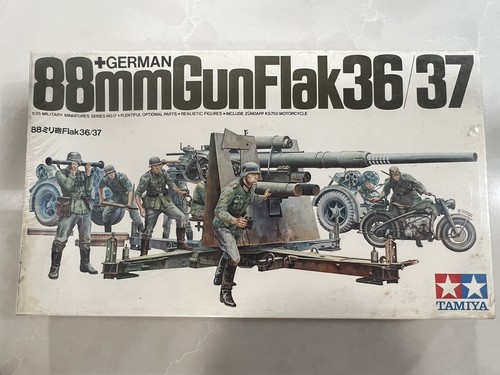 Tamiya 35017 1/35 German 88mm Gun Flak 36.37 Kit for sale online | eBay