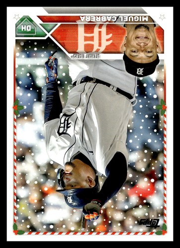 2023 Topps Holiday #H78 Miguel Cabrera Detroit Tigers Baseball Card | eBay