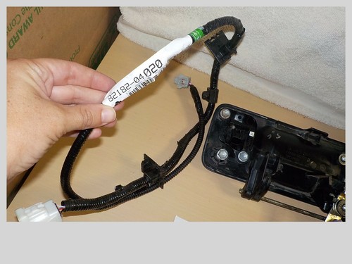 15-18 Toyota Tacoma Liftgate Handle Assy w/Rear Back Up Camera OEM ...