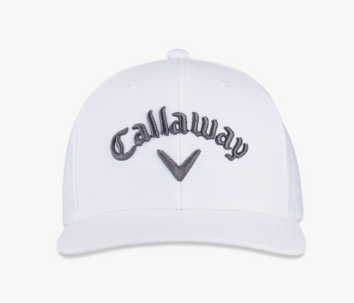 Callaway Performance Pro Adjustable Golf Hat White/Dark Charcoal Ships ...