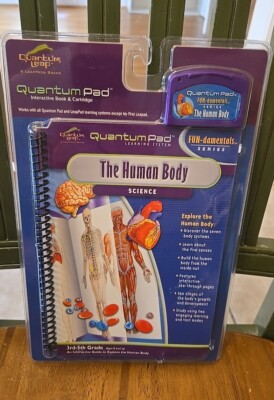 Quantum Pad Learning System - THE HUMAN BODY Science Book & Cartridge ...