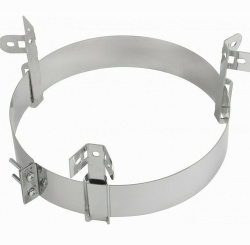Stainless Steel Guy Wire Bracket to suit flue pipe Chimney Tube Clamp ...