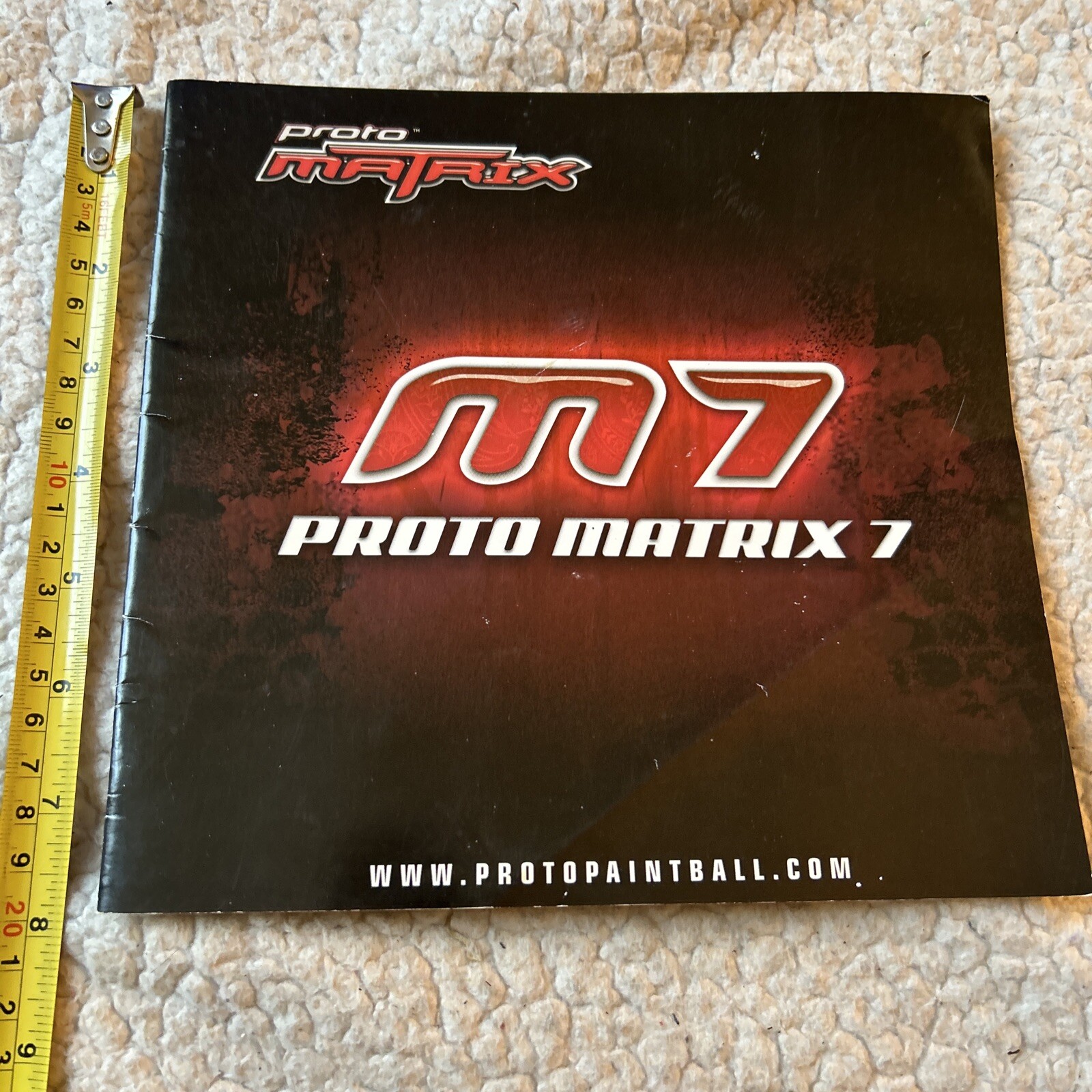 Proto Matrix 7 Paintball Manual | eBay