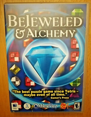 Bejeweled & Alchemy Mac Macintosh Apple PopCap Computer Game Color ...