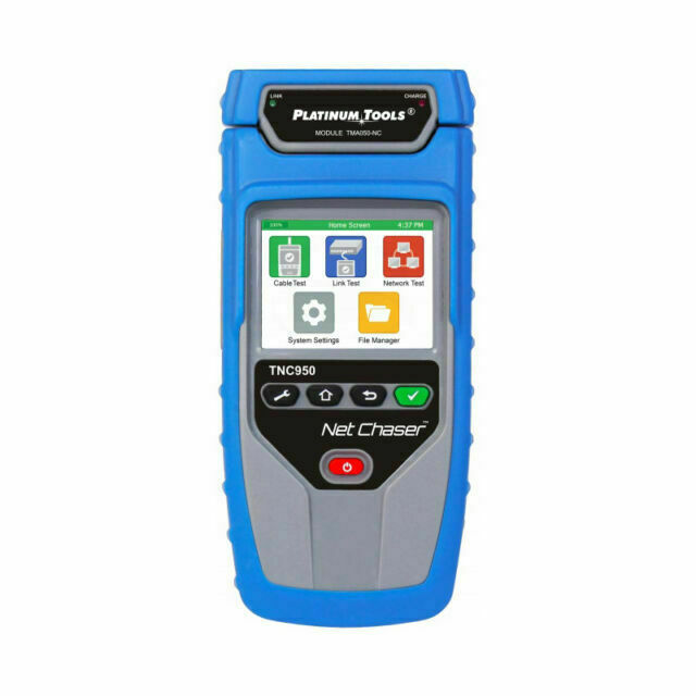 Platinum Tools TNC950AR Net Chaser Ethernet Speed Certifier and Network ...
