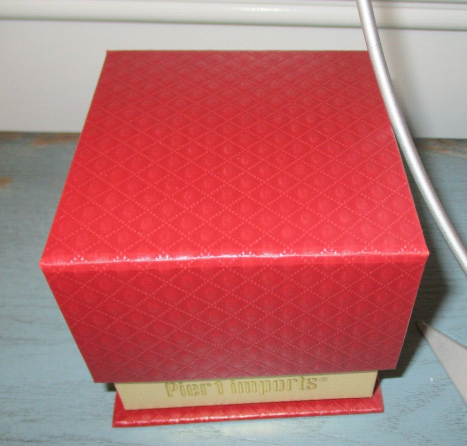 BOXED 2016 LI BIEN INSIDE PAINTED BELL SHAPED w/ POINSETTIA GLASS ...