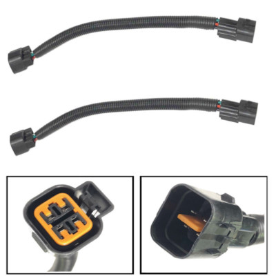 2X New 12" O2 Oxygen Sensor Extension Cable Harnesses For Mitsubishi ...