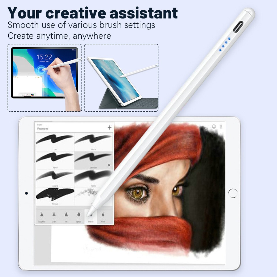 Stylus Pencil For iPad Samsung Galaxy Tablet iPhone Phone Capacitive ...