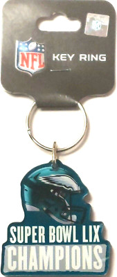 Philadelphia Eagles Super Bowl LIX Champions Premium Acrylic Key Ring ...
