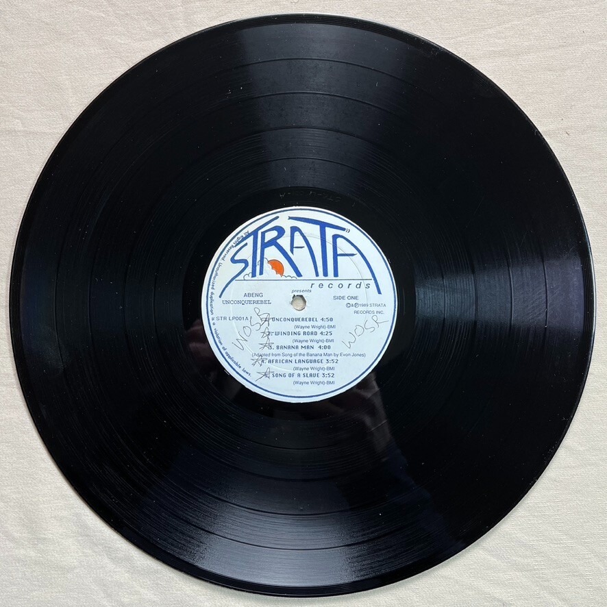 ABENG Unconquerebel 1989 Vinyl LP Strata Records STRLP-001 - VG+ | eBay