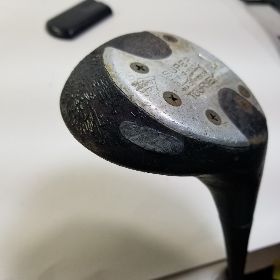RARE MACGREGOR TOURNEY SUPER EYE-O-MATIC PERSIMMON DRIVER | eBay