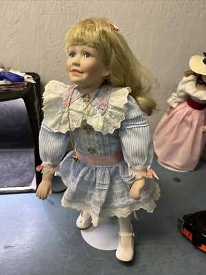 1991 The Hamilton Collection "REBECCA" Porcelain Doll by Jennifer ...